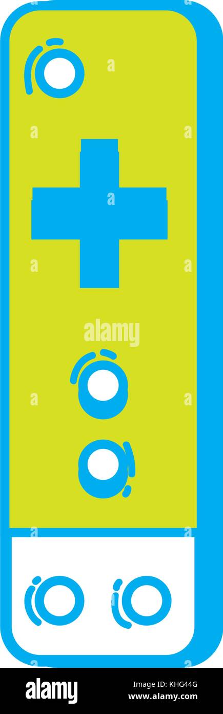 controller object to video game console vector illustration Stock ...