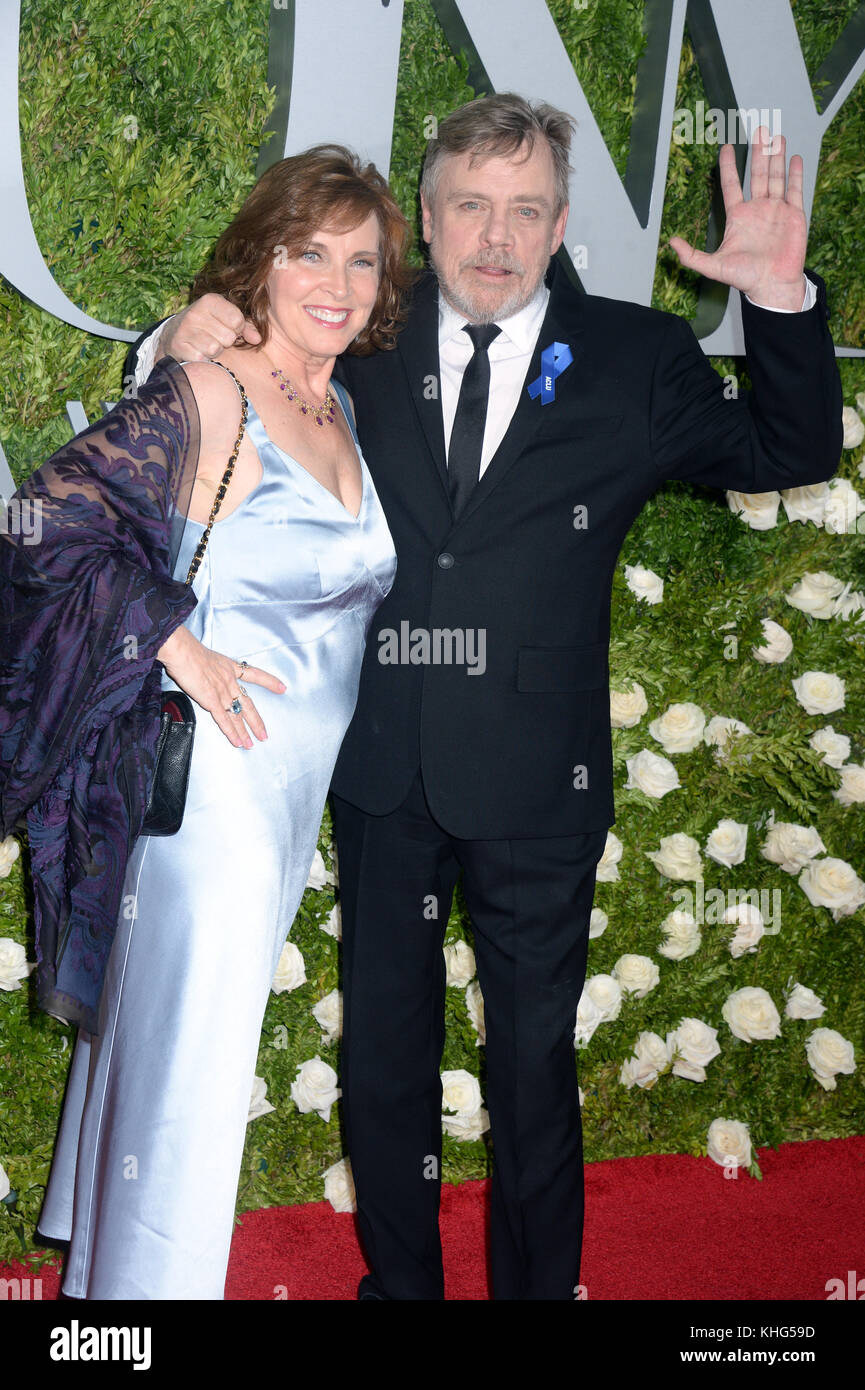 NEW YORK, NY - JUNE 11: Marilou York, Mark Hamill attends the 71st ...