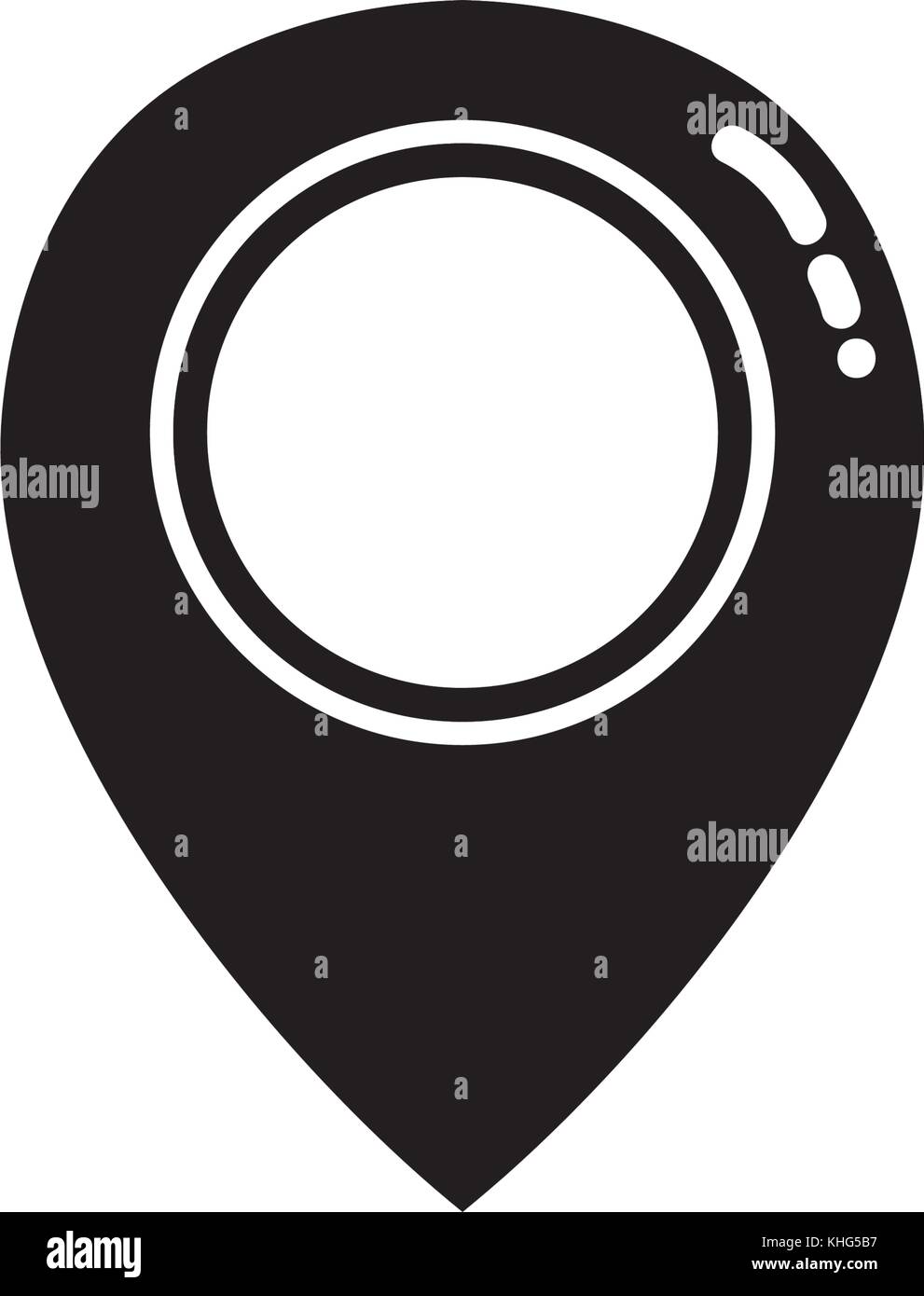 contour location symbol to destination travel explore vector ...