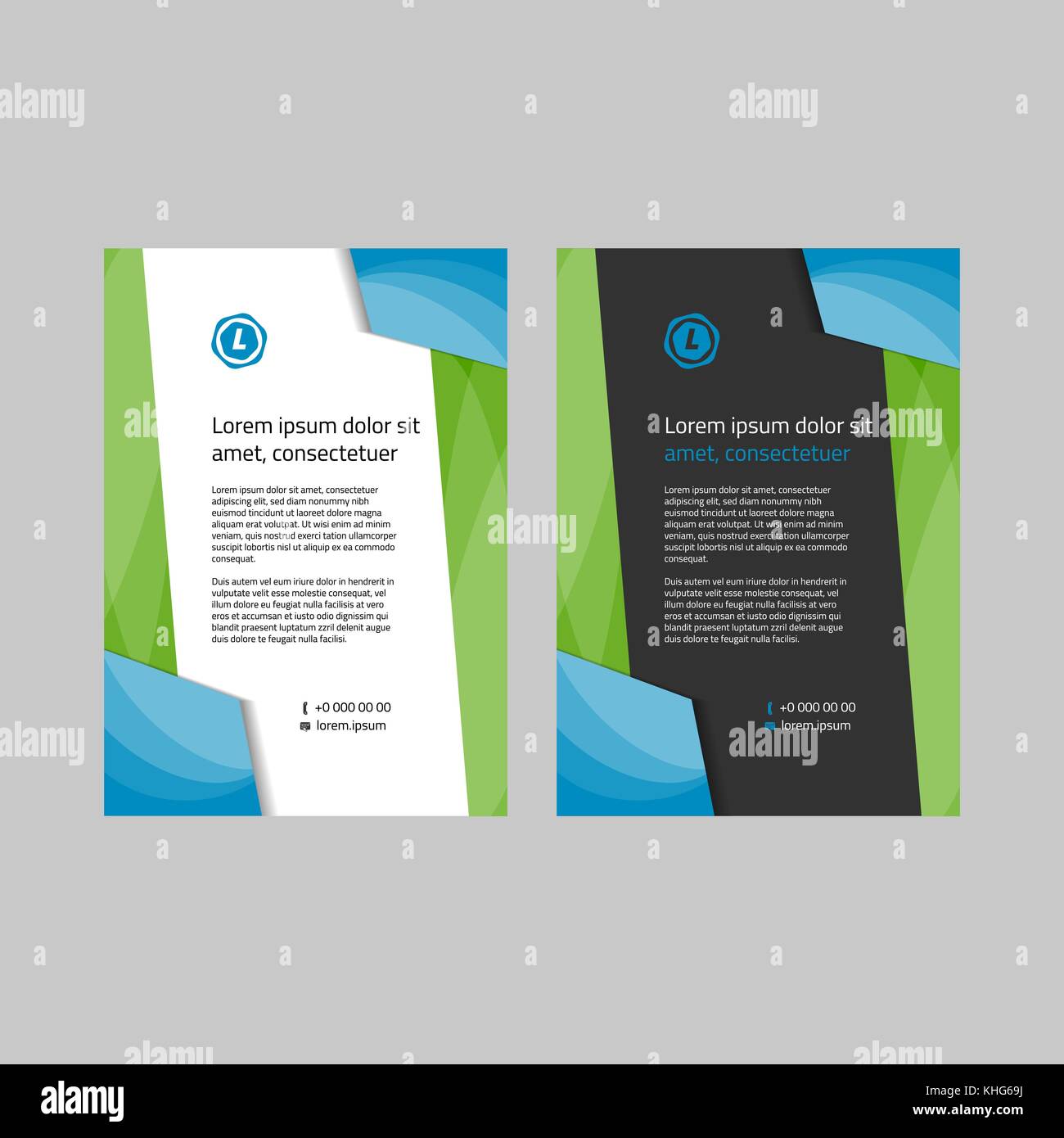 corporate style blank template Stock Vector Image & Art - Alamy