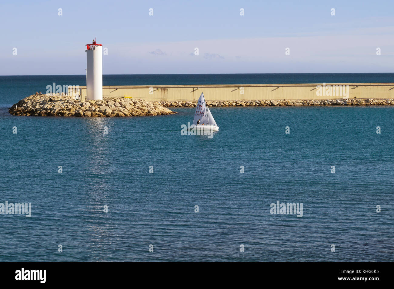 International 420 Class Dinghy High Resolution Stock Photography and ...