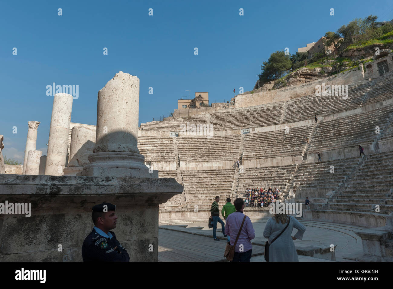Roman Theatre, Amman, Jordan, Middle East Stock Photo - Alamy