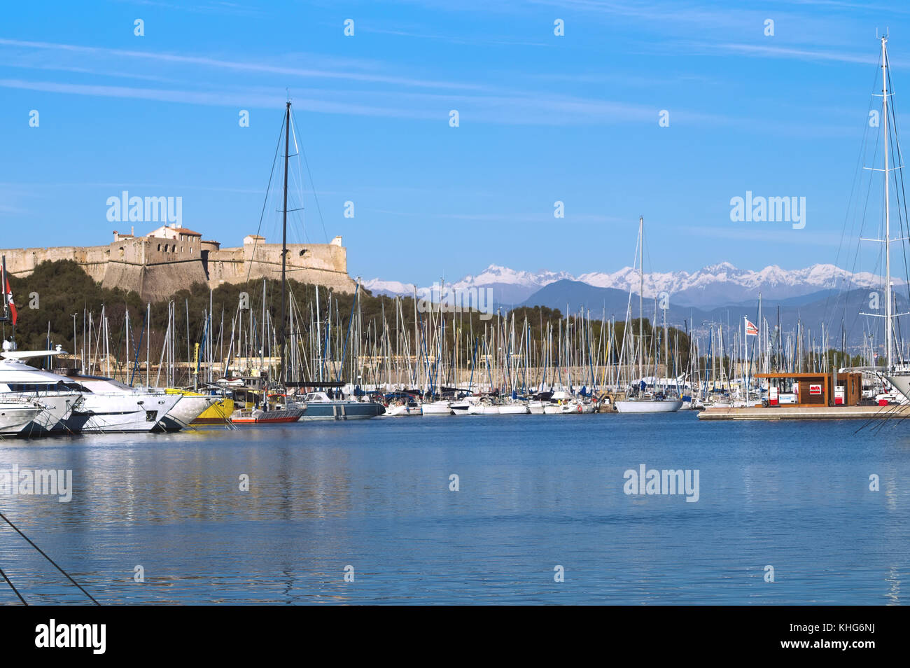 Antibes port vauban hi-res stock photography and images - Alamy