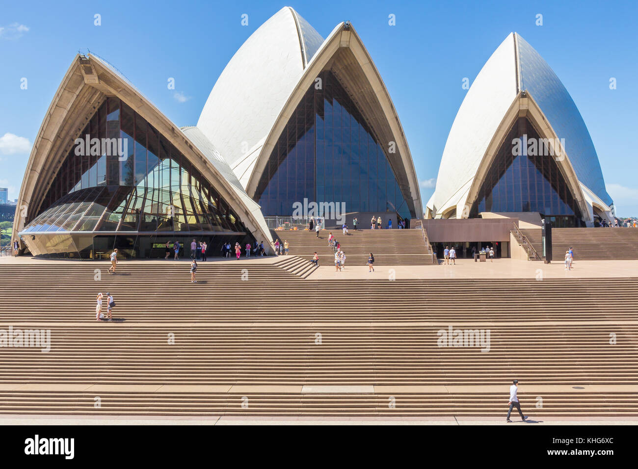 Sydney opera house steps hi-res stock photography and images - Alamy