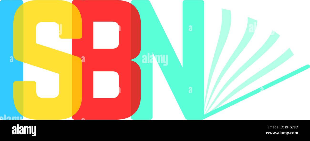 transparent isbn sign like opened book Stock Vector Image & Art - Alamy