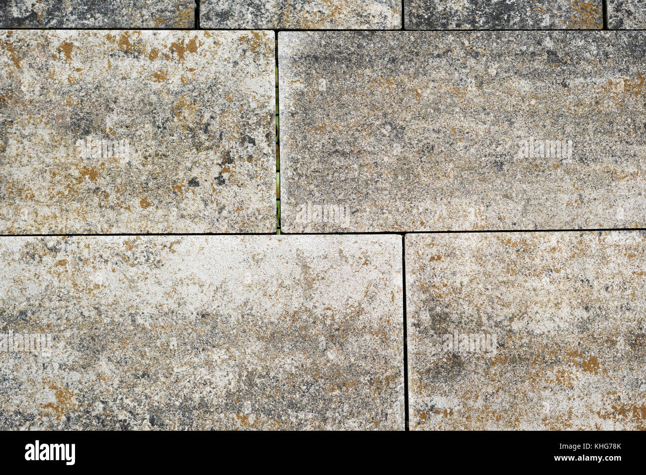 Floor slabs made of concrete as a terrace covering Stock Photo - Alamy
