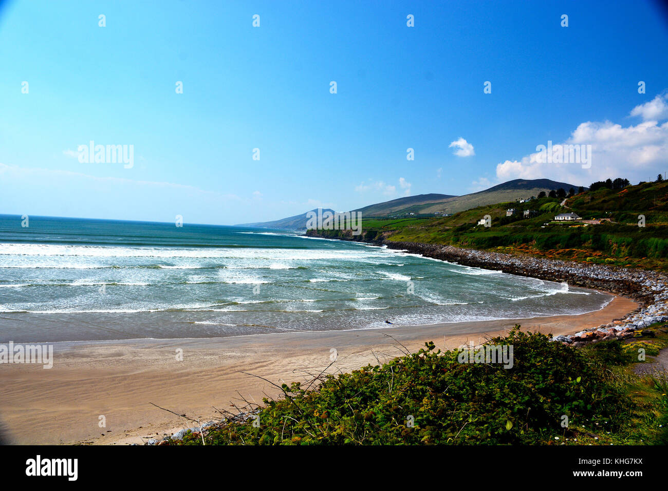 Inch Beach in Kerry County Ireland Stock Photo - Alamy