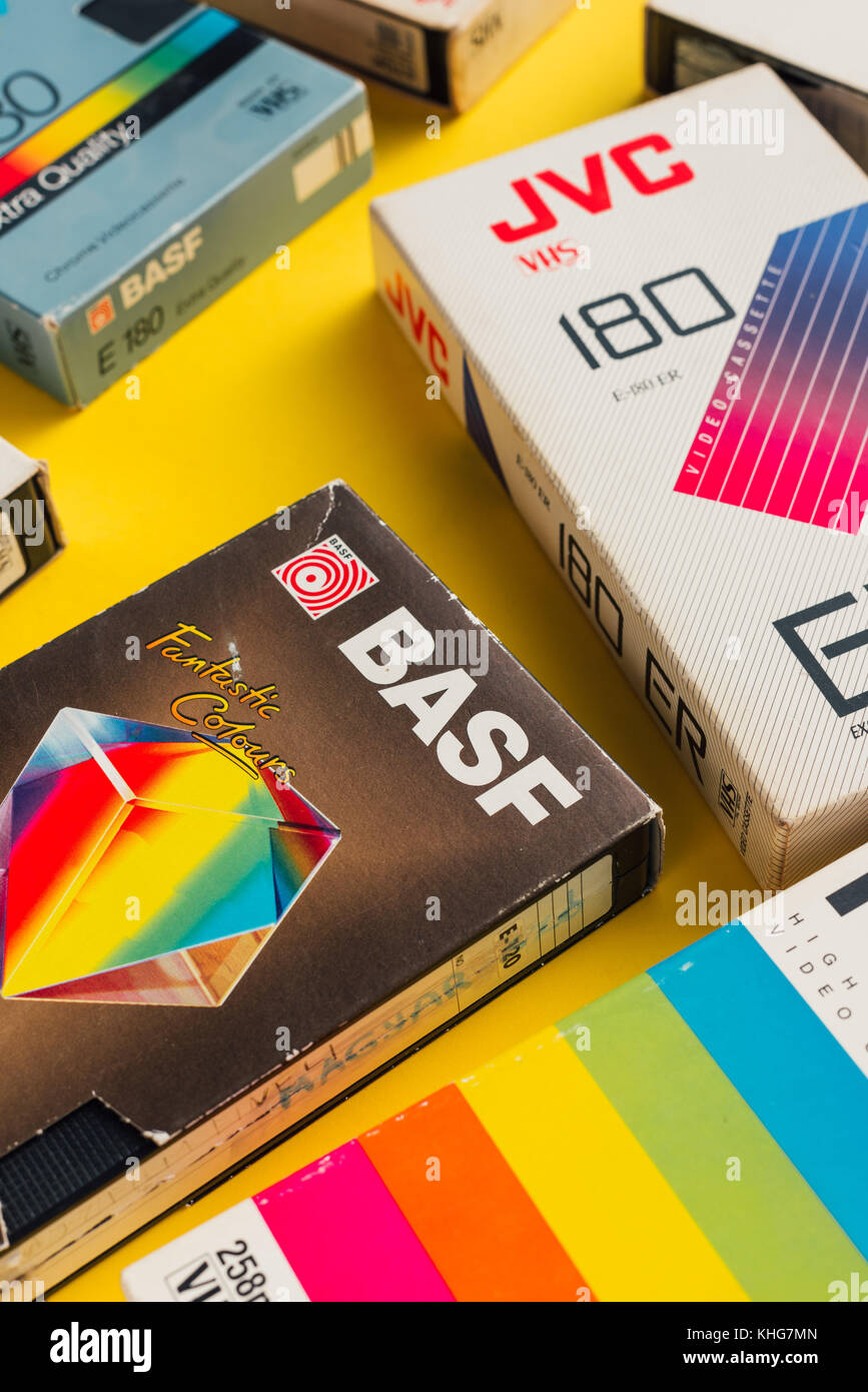Vhs cassettes hi-res stock photography and images - Alamy