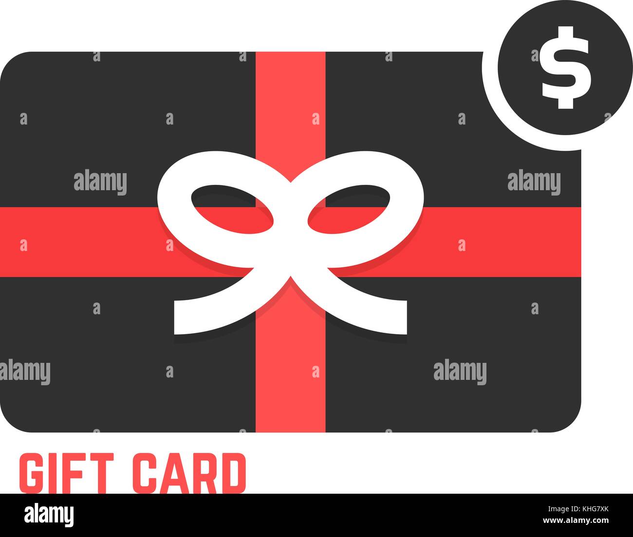 Credit card bow ribbon Stock Vector Images - Alamy