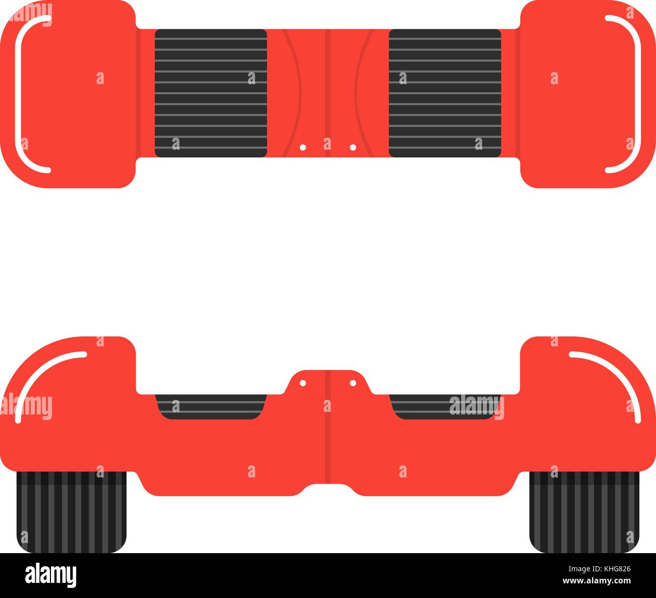 Top view electric vehicle Stock Vector Images - Alamy