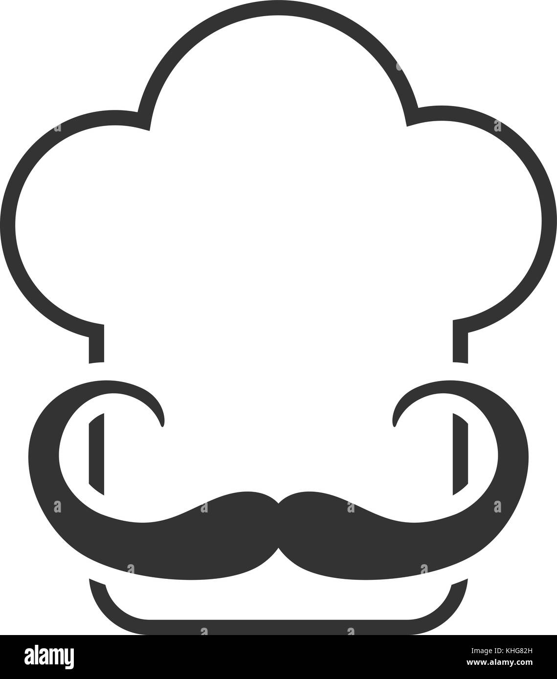 simple thin line chef icon Stock Vector Image & Art - Alamy