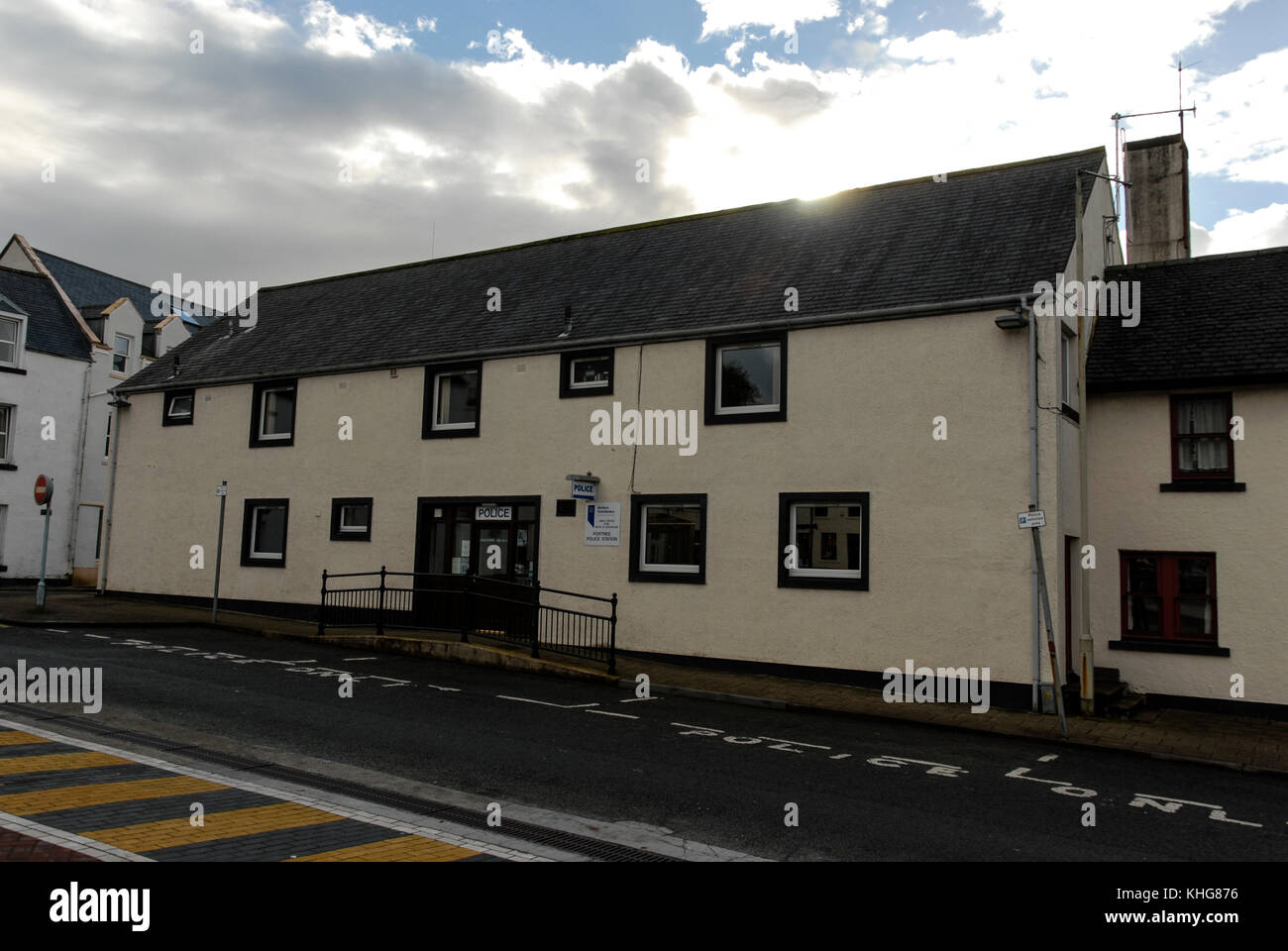 Portree police station hi-res stock photography and images - Alamy