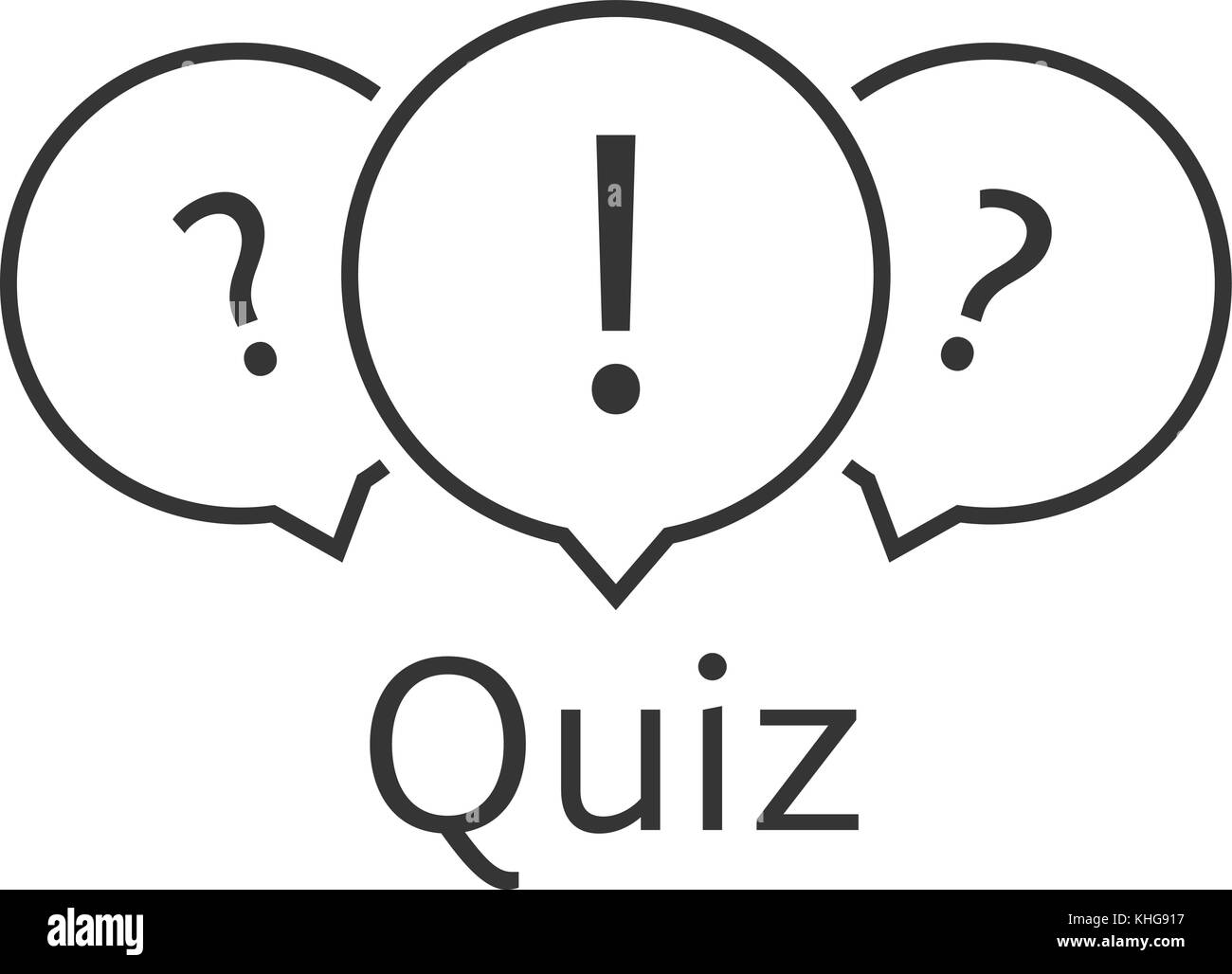 Quiz logo hi-res stock photography and images - Alamy