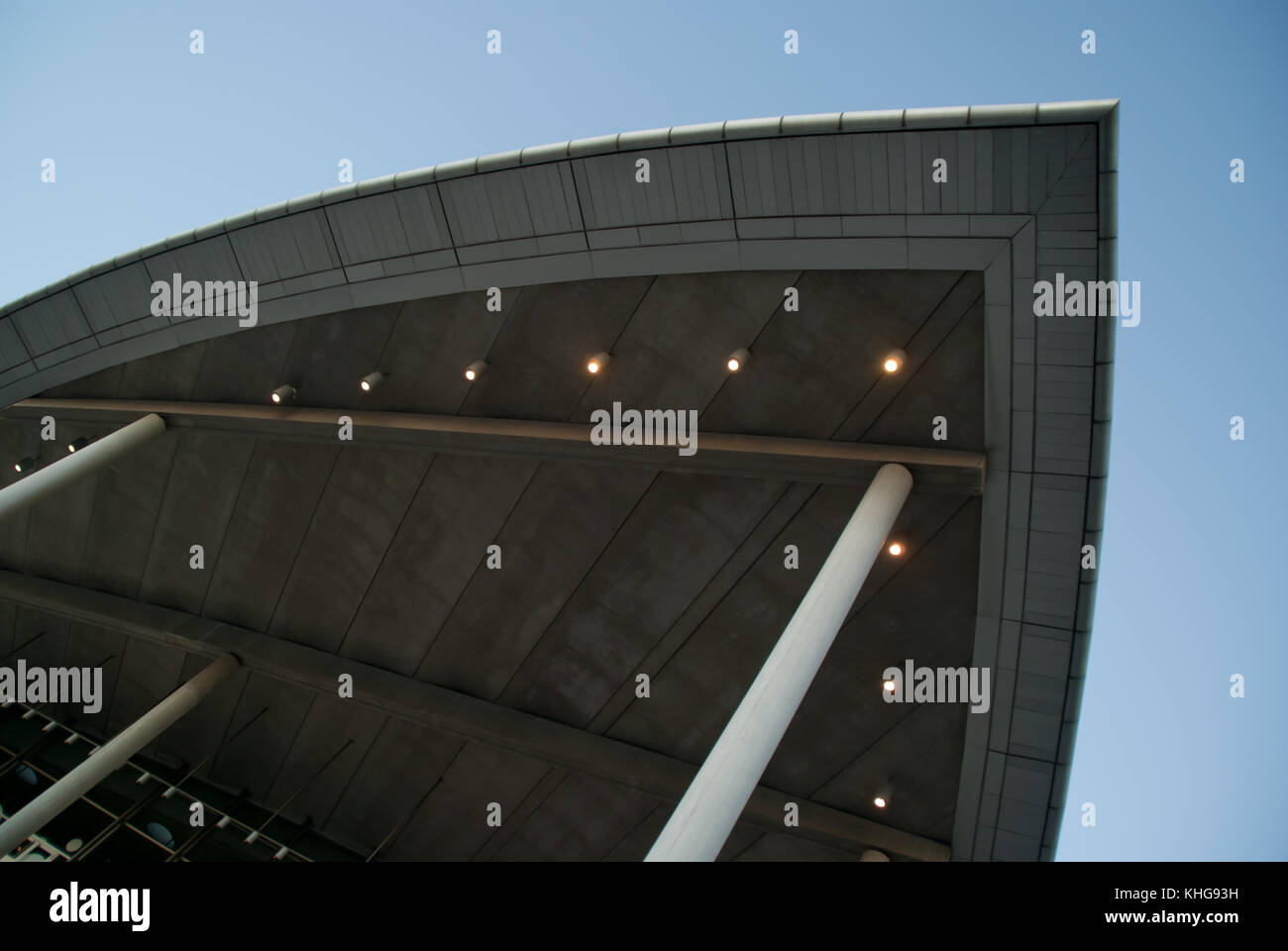 Valencia, Convention center palace. Palacio de Congresos by Norman ...