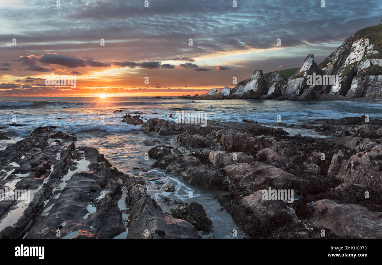 Devon seaside scenes hi-res stock photography and images - Alamy