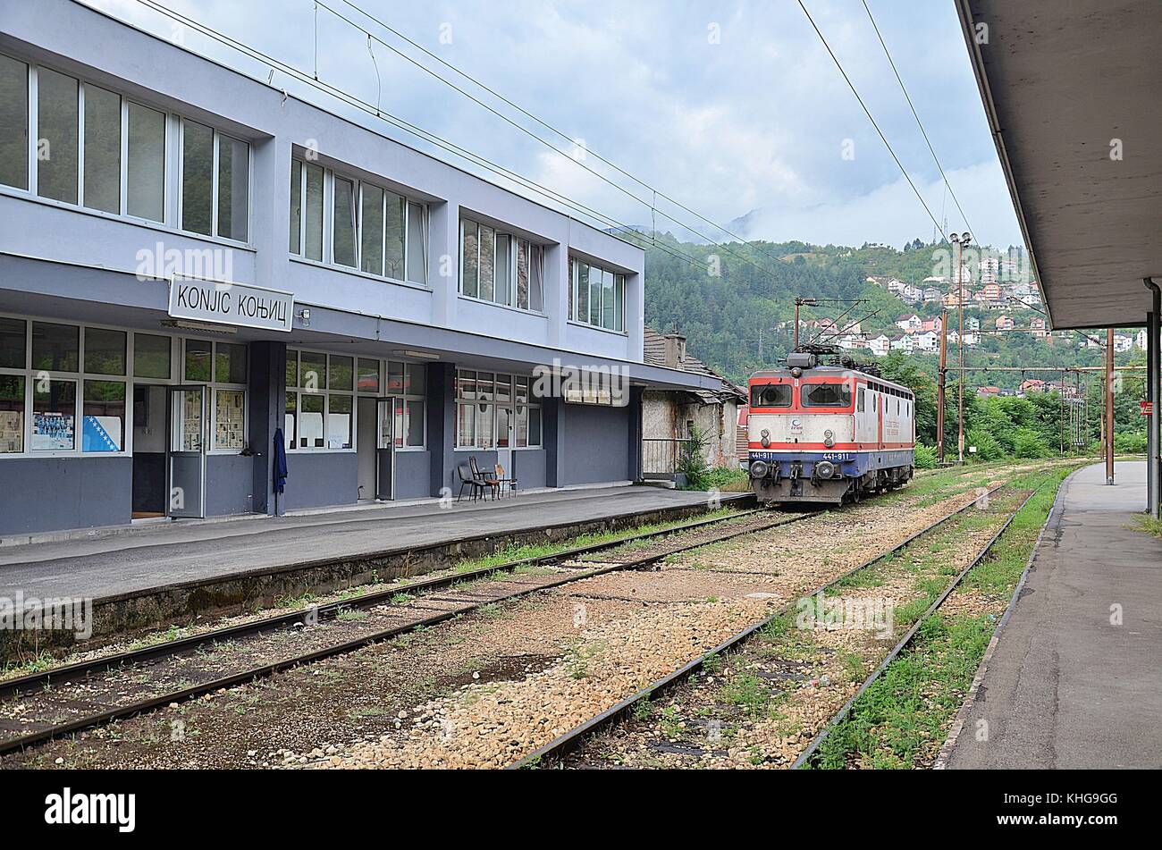Bosnia railway station hi-res stock photography and images - Alamy