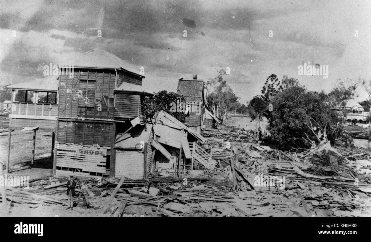 Houses flooding Black and White Stock Photos & Images - Alamy