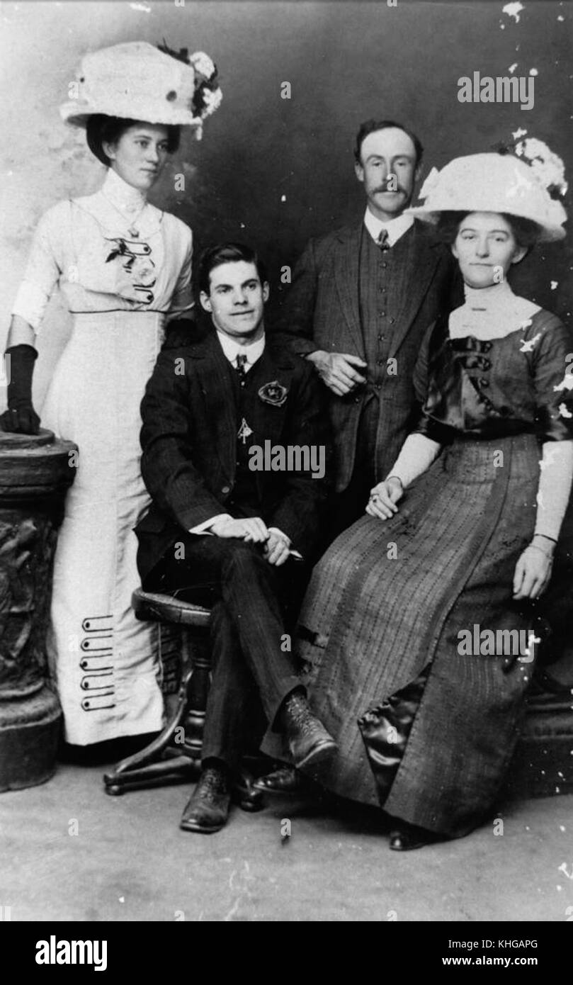 1 187375 Fanshawe family, Maryborough, 1914 Stock Photo - Alamy
