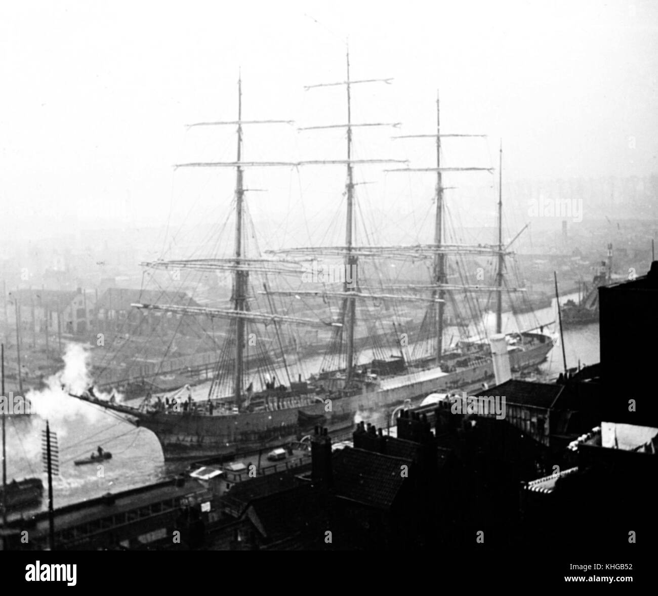 Wanderer (ship, 1891) - SLV H99.220-1339 Stock Photo - Alamy