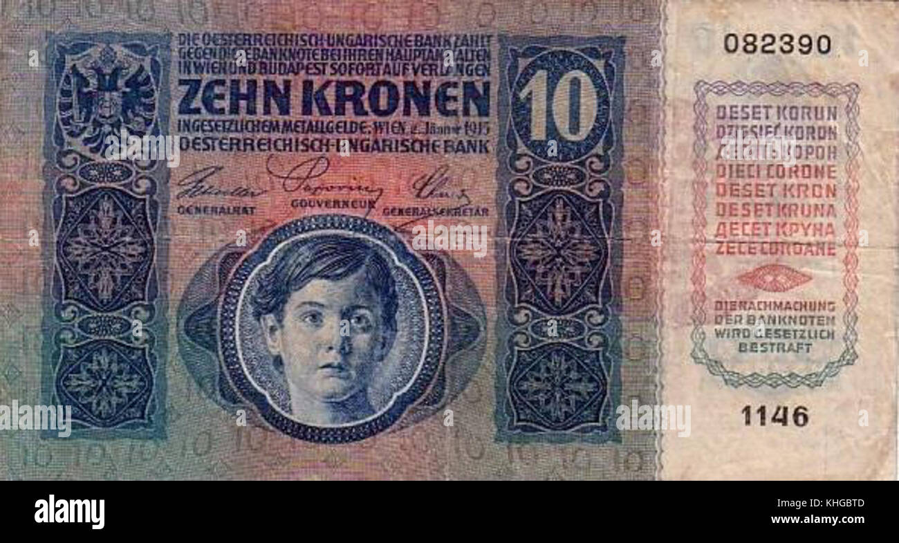 HUK 10 1915 OS reverse Stock Photo - Alamy