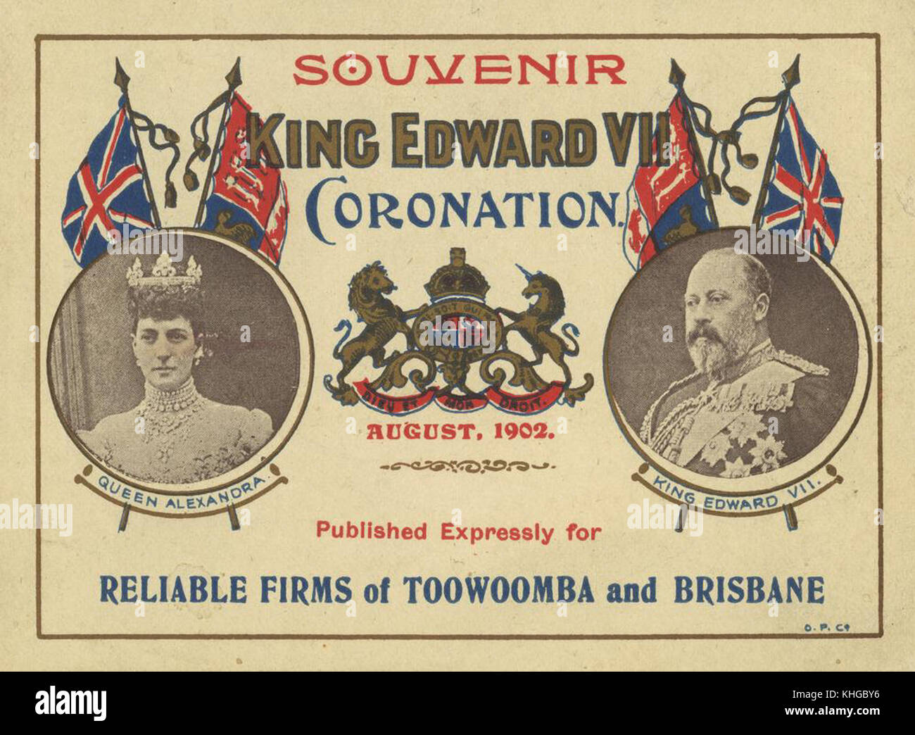 Coronation king edward vii 1902 hi-res stock photography and images - Alamy