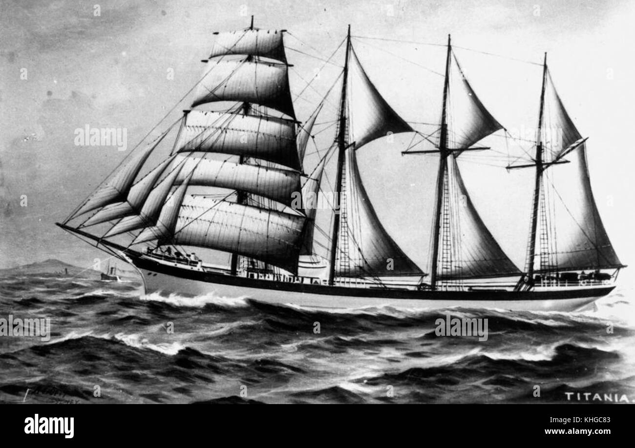 1 173323 Titania (ship Stock Photo - Alamy