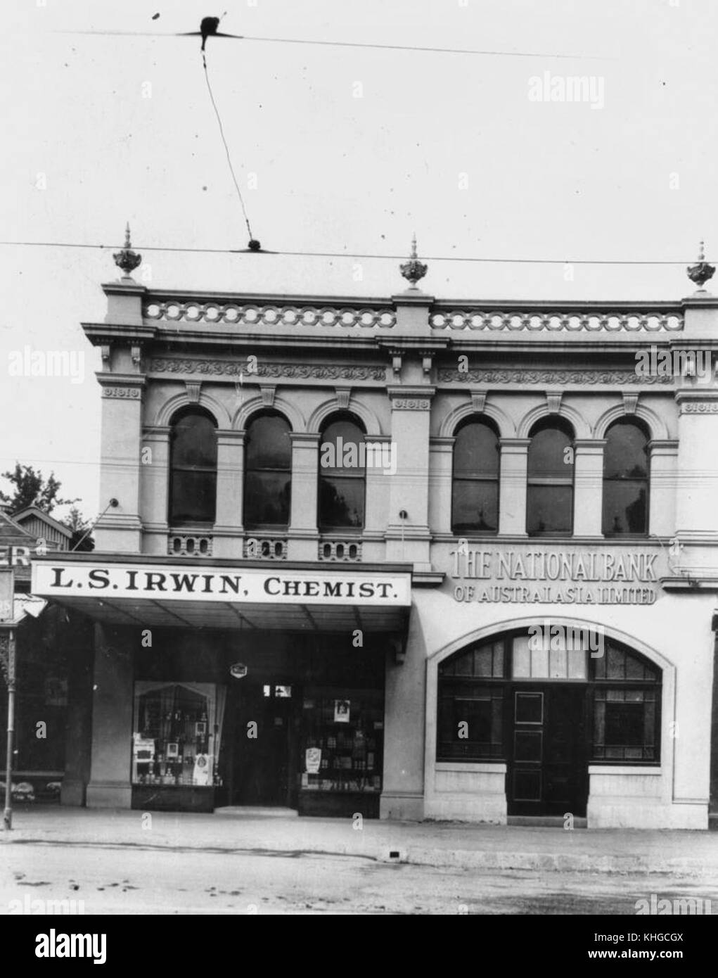 1 54380 Bank and chemist at Clarence Corner, Woolloongabba, ca. 1952 ...