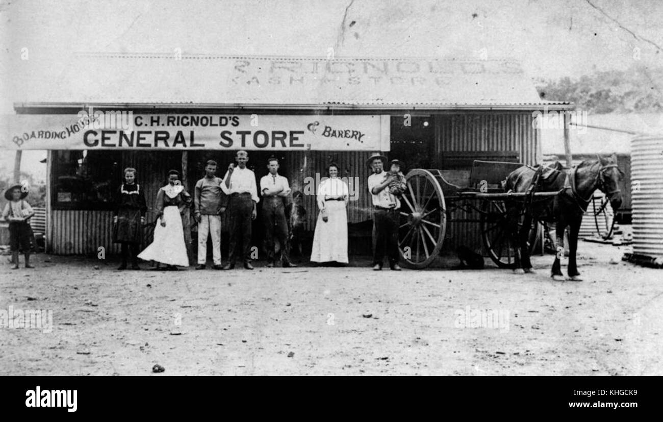 1 188063 Rignold's General Store, Croydon, ca. 1895 Stock Photo - Alamy