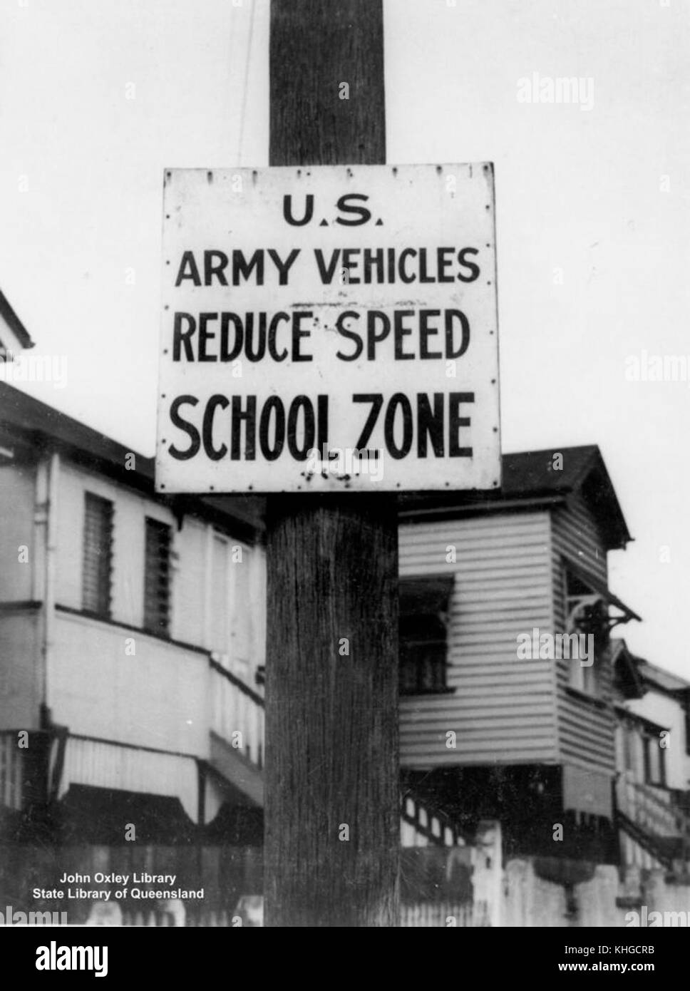 2 63815 United States Army sign in James Street, New Farm, Brisbane ...