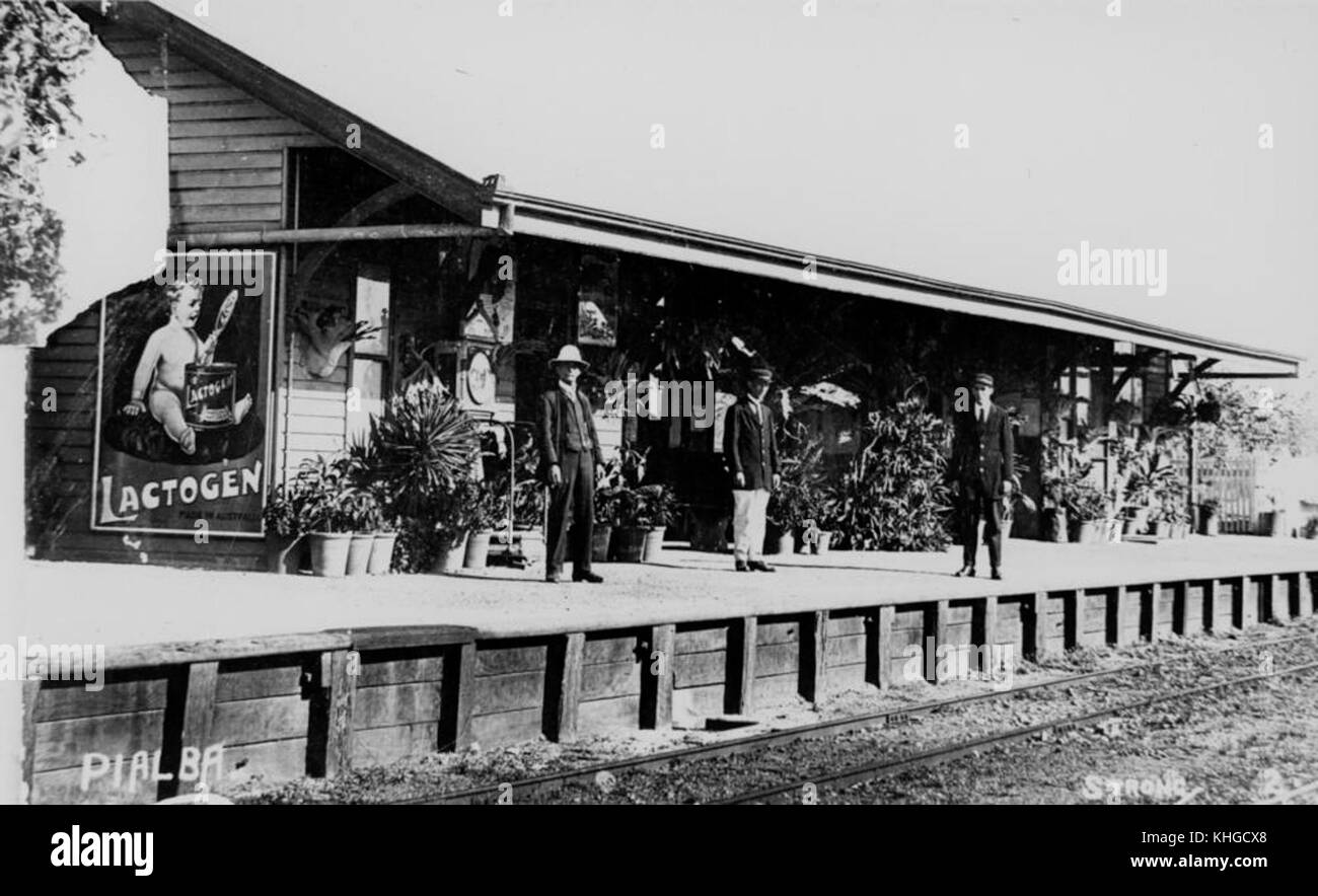 2 172303 Pialba Railway Station, Hervey Bay, Queensland, 1912 Stock ...