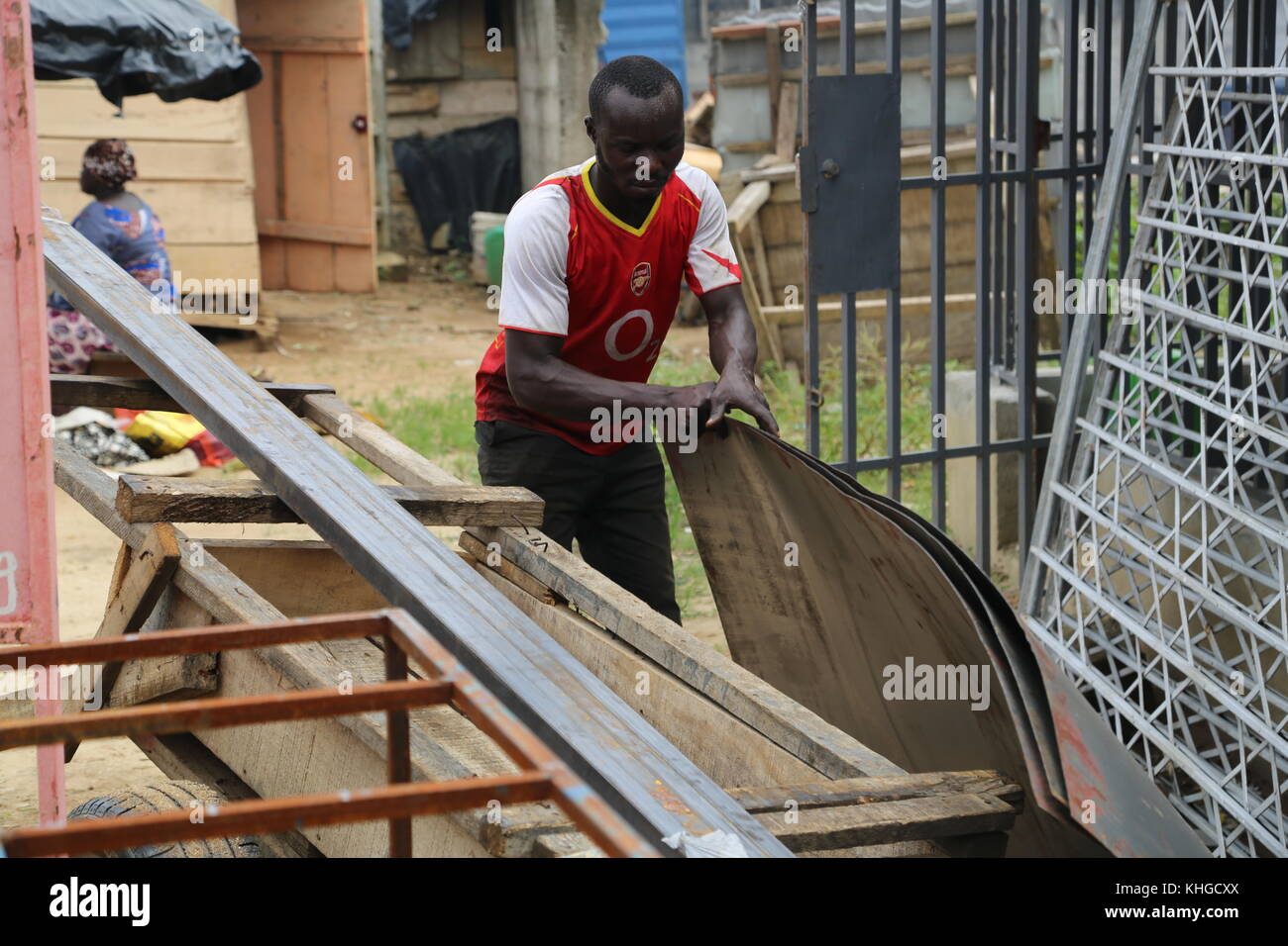 African small business Stock Photo - Alamy