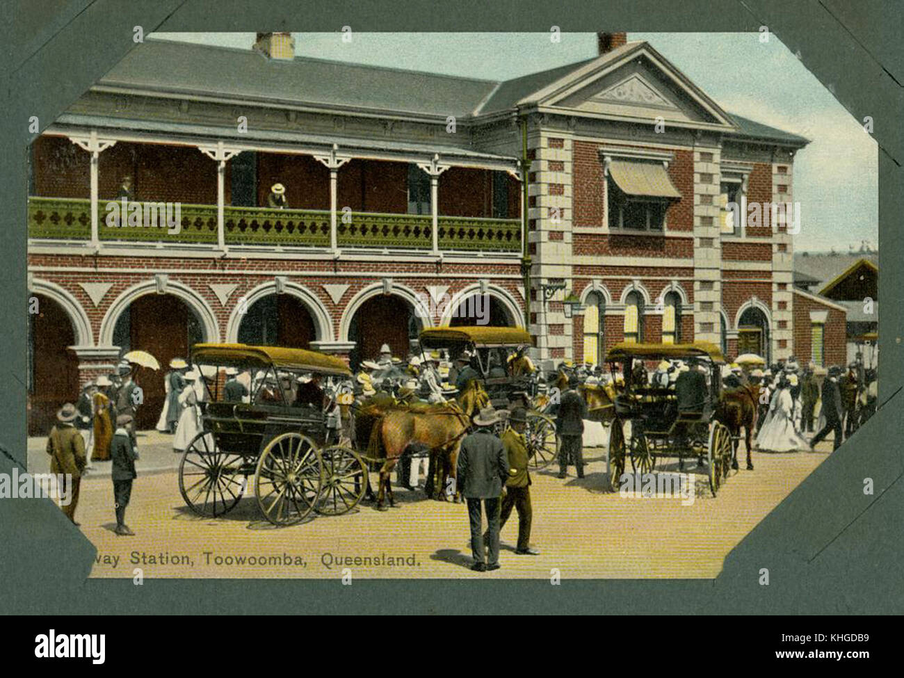 1 241065 Hustle and bustle at the Toowoomba Railway Station Stock Photo ...