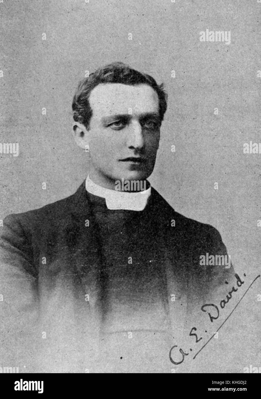 2 50788 Archdeacon A. E. David Stock Photo - Alamy