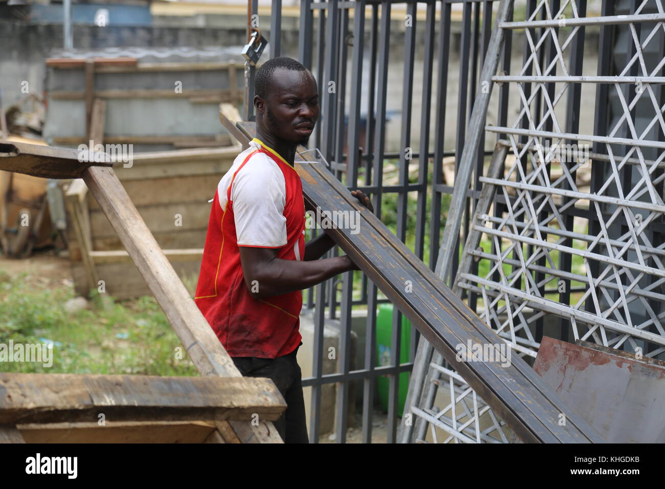 African small business Stock Photo - Alamy