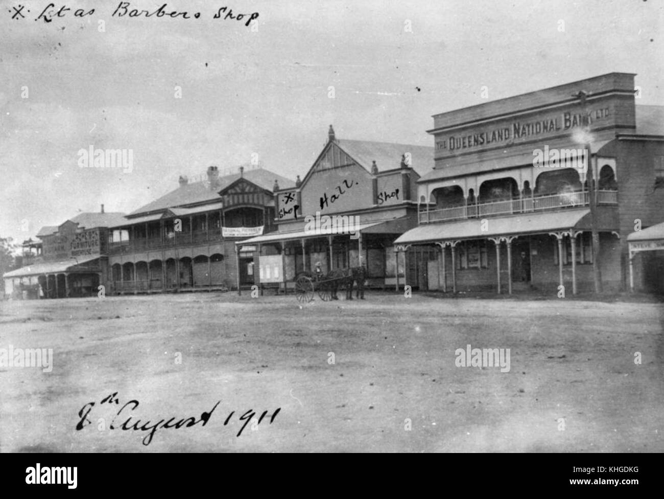 1 40979 Buildings in Charlotte Street, Crows Nest, 1911 Stock Photo - Alamy