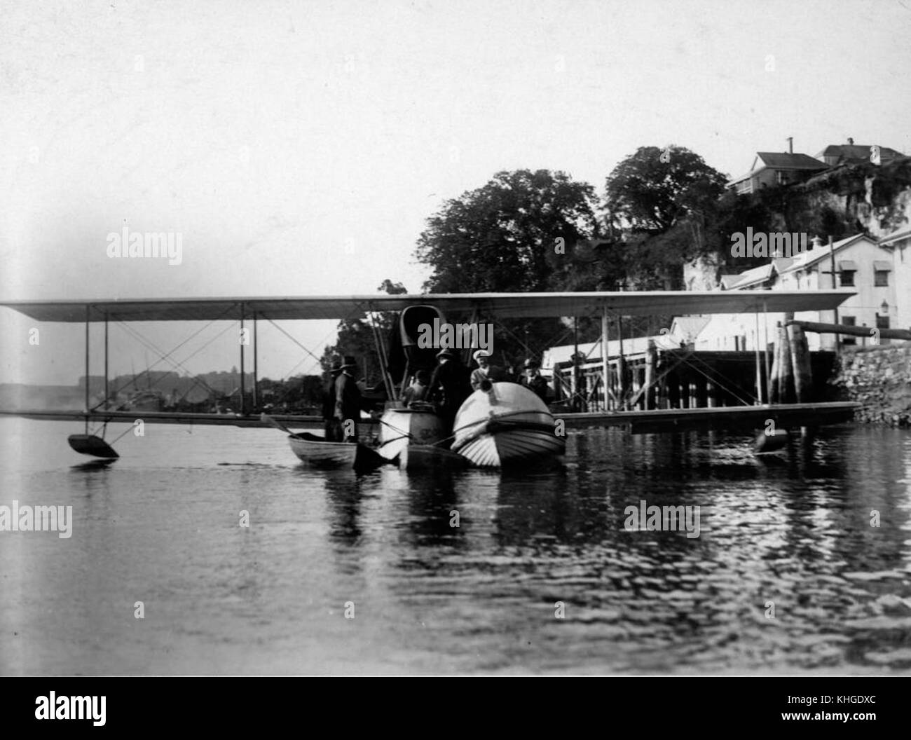 1 201559 Savoia Marchetti seaplane on the Brisbane River, August 1925 ...