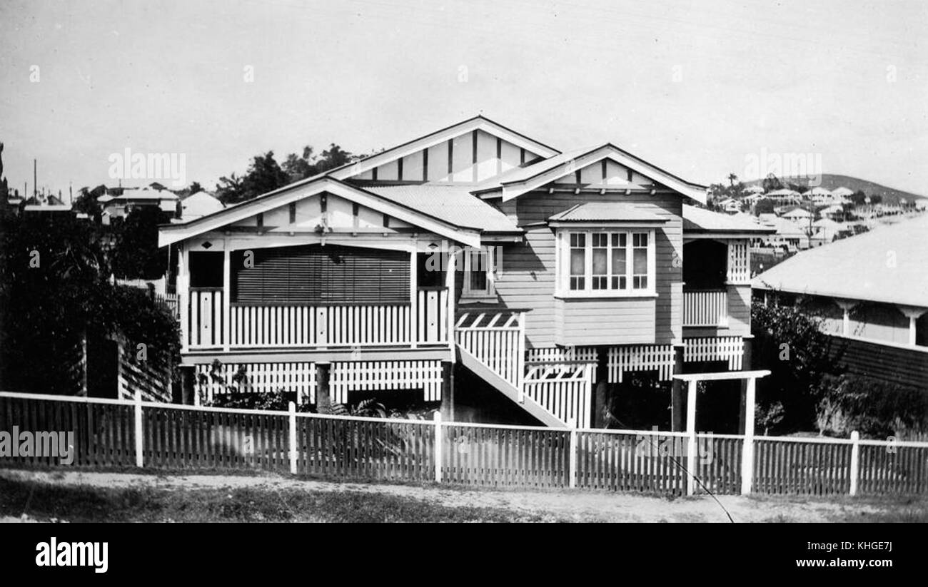 2 214284 Methodist Parsonage at Lutwyche, Brisbane, 1927 Stock Photo ...