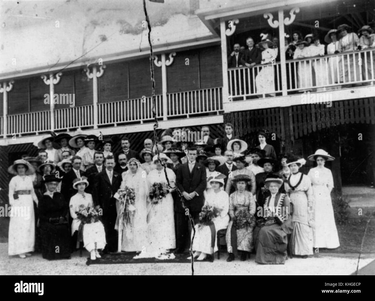 1 199499 Spence family wedding, Brisbane, ca. 1913 Stock Photo - Alamy