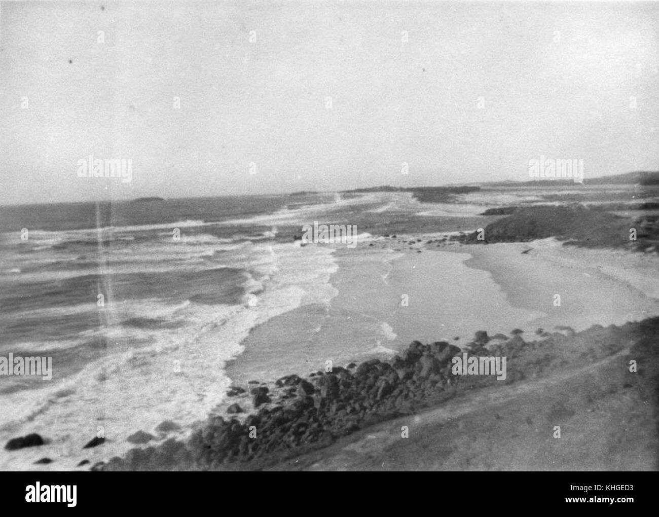 1 292763 Looking south from Point Danger, Tweed Heads, 1944 Stock Photo ...