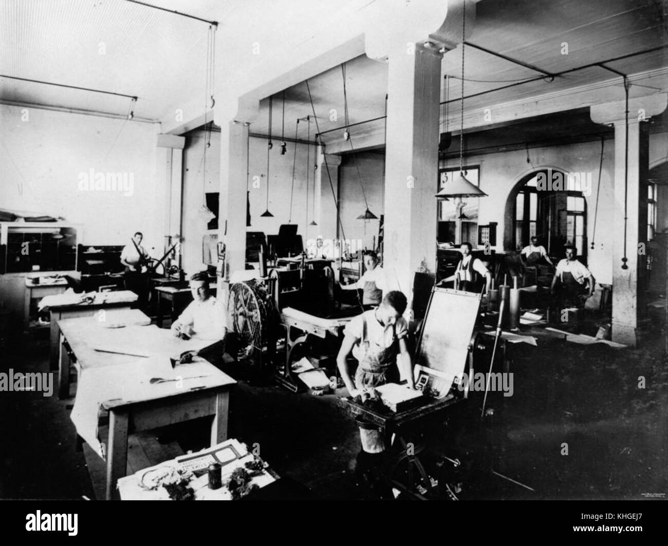 2 158286 Lithograph press department, Government Printing Office ...