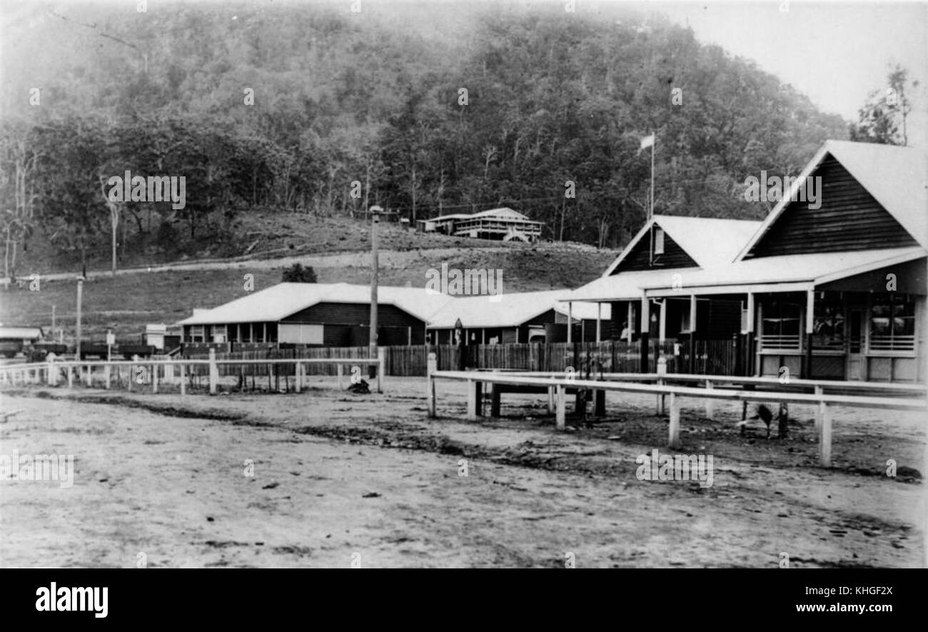 2 139927 View of Beerburrum, showing the hospital building on the hill ...