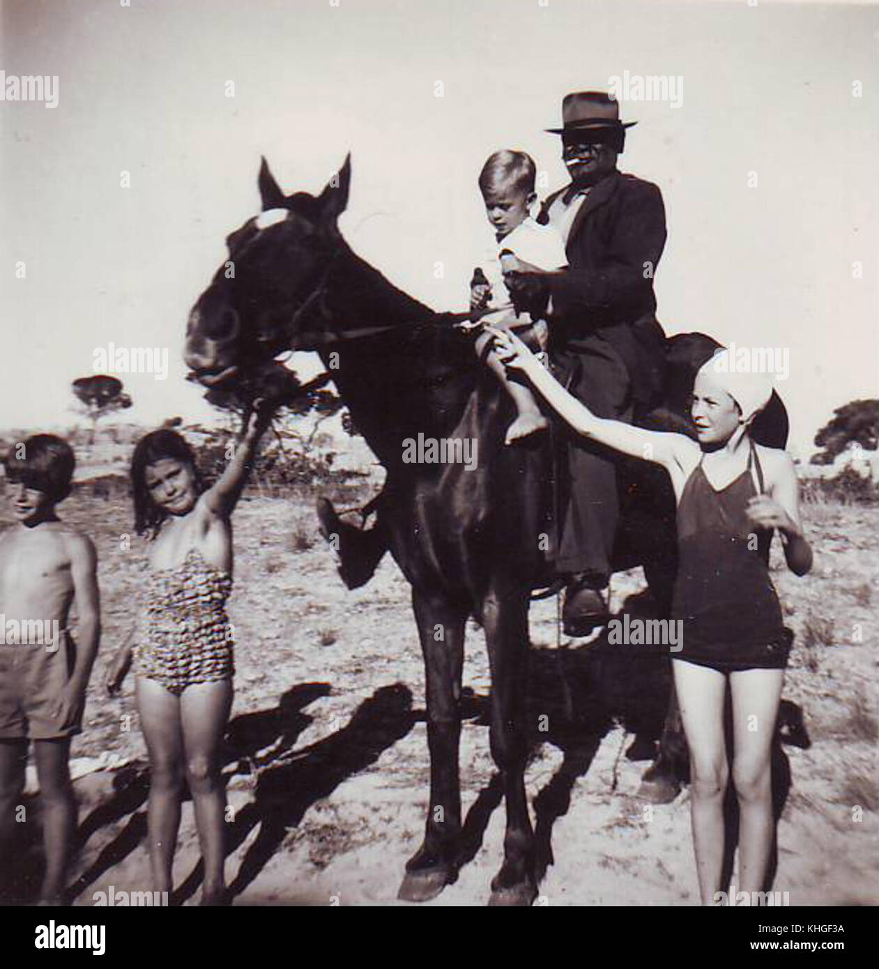 Wandi holding George Atkinson, grandson of the original George Atkinson ...