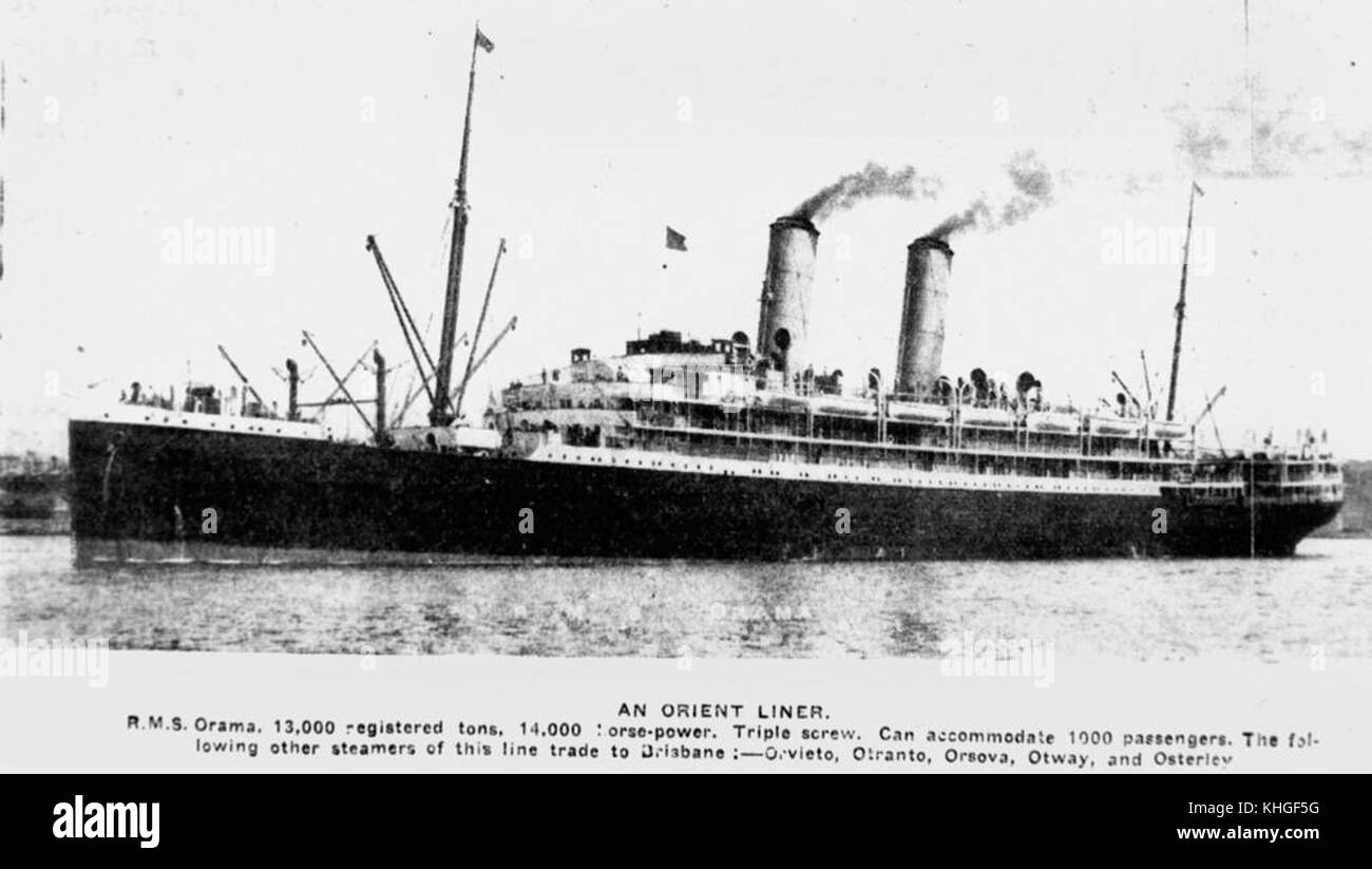 1 146959 Orama (ship Stock Photo - Alamy