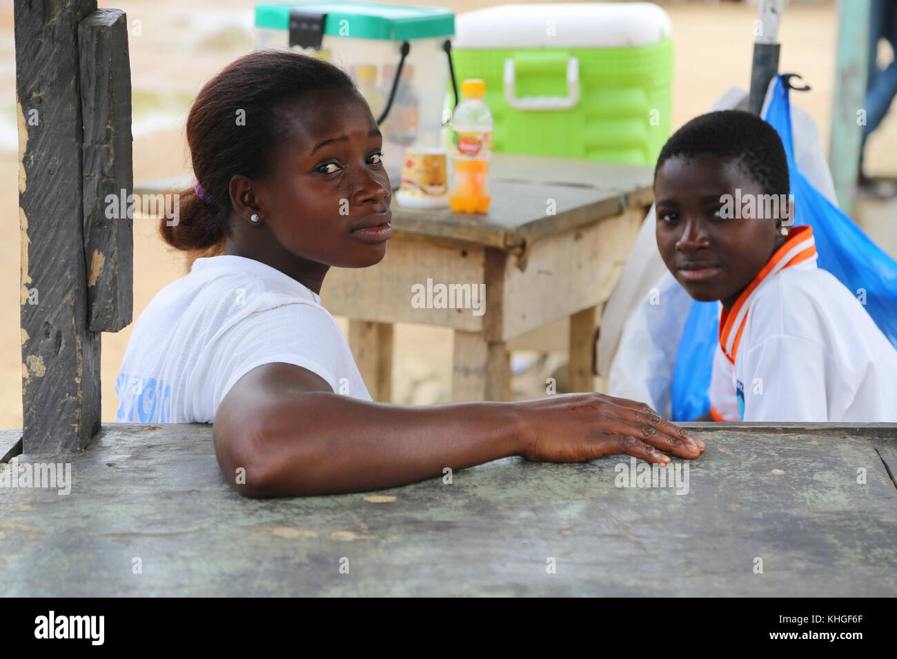 African small business Stock Photo - Alamy