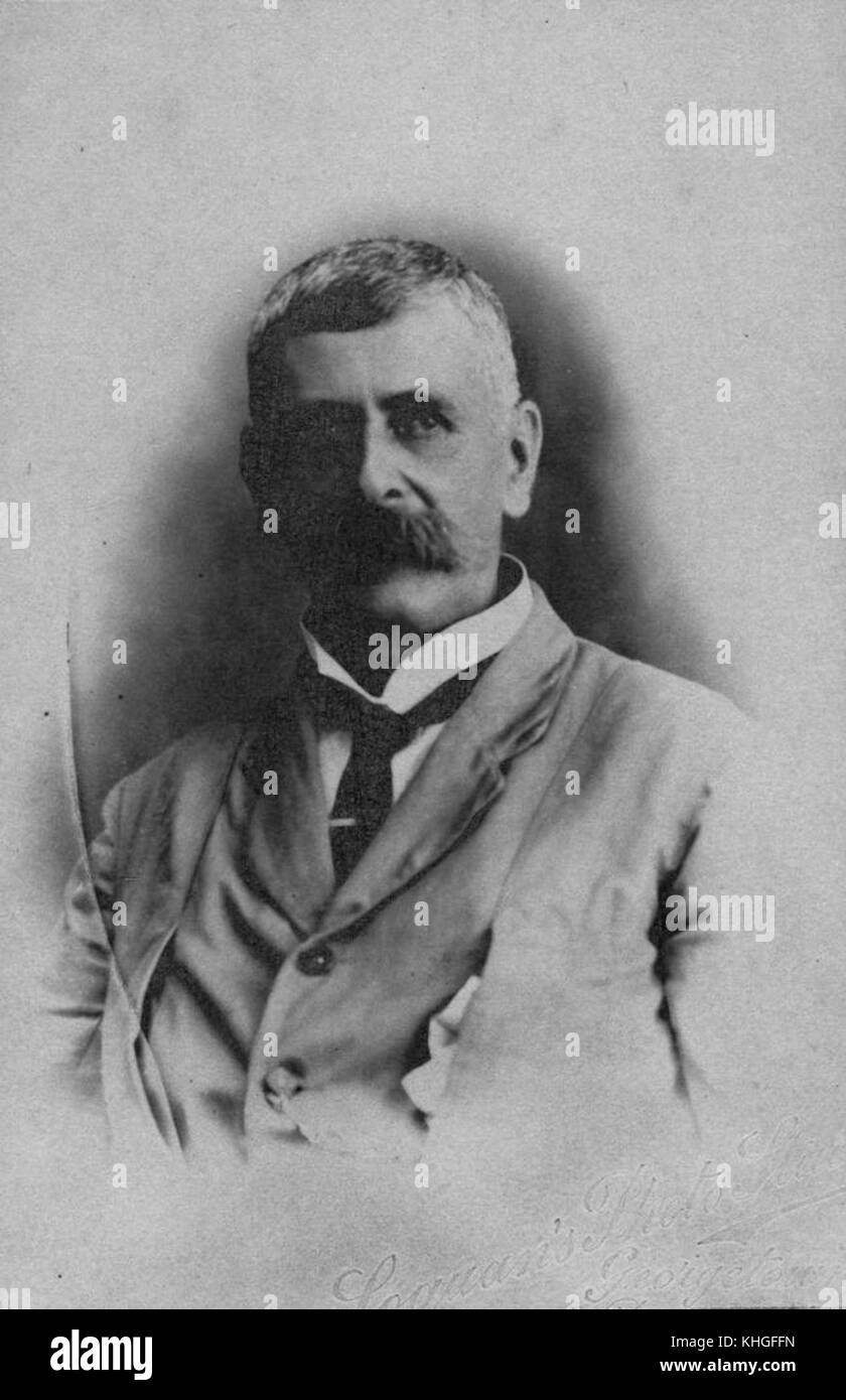 This is an image of Walter E. Roth, a prominent figure in anthropology ...