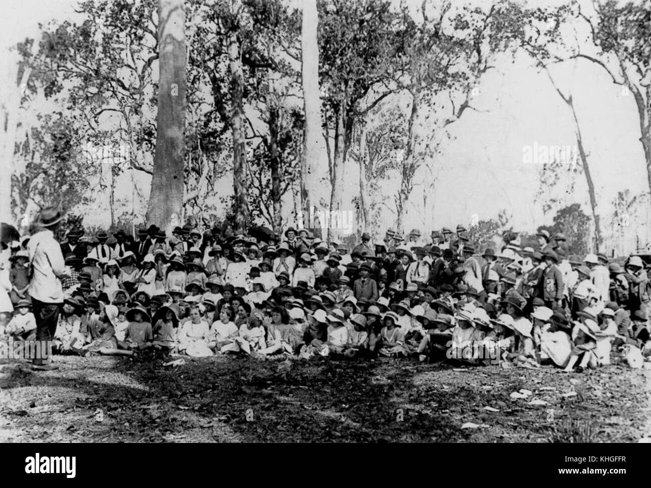 2 173787 Bird day at Goomeri State School, 1920s Stock Photo - Alamy