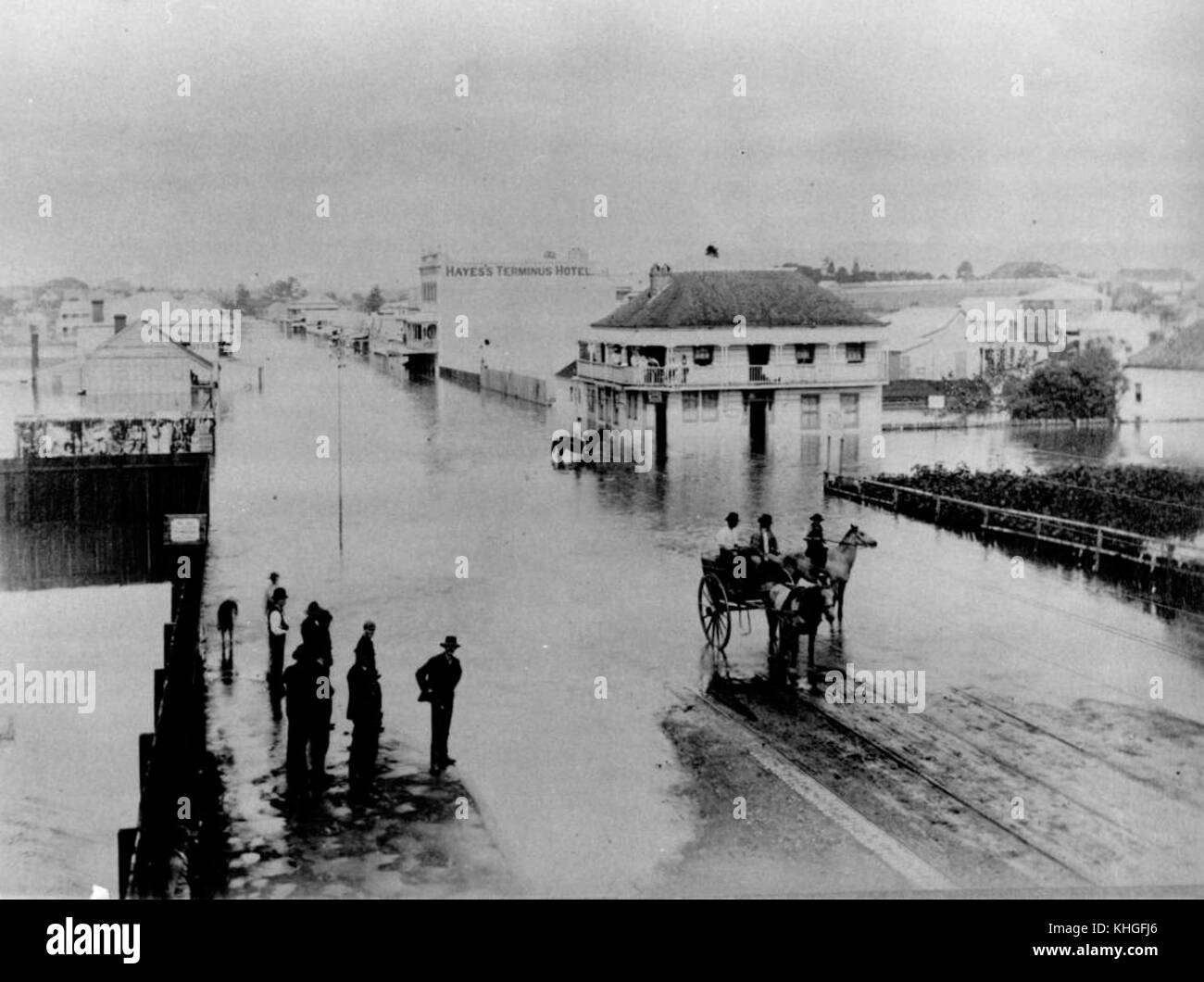 Flood of 1890 Black and White Stock Photos & Images - Alamy