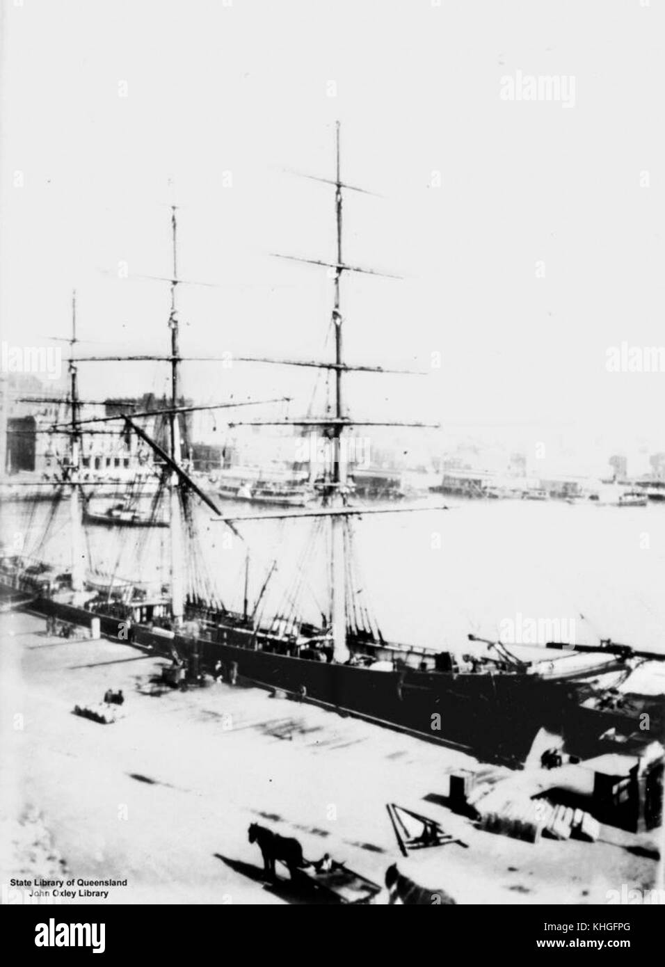 Ship cutty sark Black and White Stock Photos & Images - Alamy