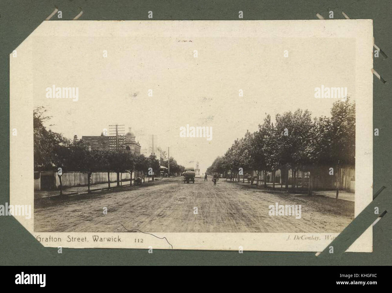 2 237093 View of Grafton Street, Warwick, ca. 1905 Stock Photo - Alamy
