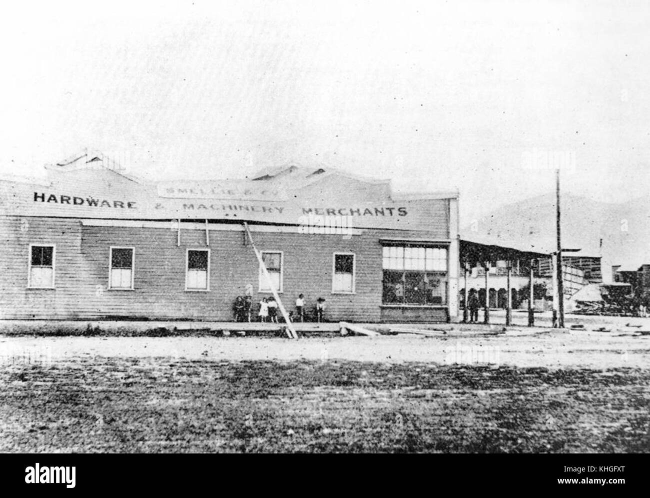2 75786 Damage to Smellie and Company's hardware store in Cairns, 1906 ...